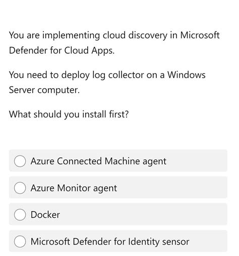 Solved You Are Implementing Cloud Discovery In Microsoft