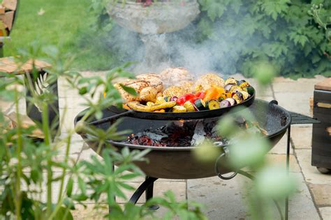Firepits Uk Plain Jane Fire Pit With Swing Arm Bbq Rack Green Olive