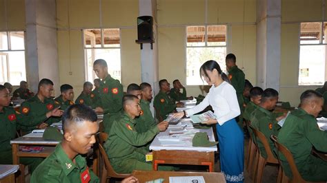 ဟိုပုံးမြို့နယ်၌ ၇၈ နှစ်မြောက် တပ်မတော်နေ့အထိမ်းအမှတ် သတင်းစကားလက်ကမ