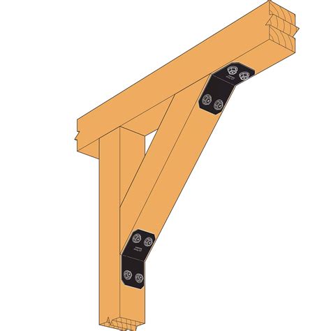Simpson Strong Tie Apvkb Decorative Knee Brace Connector Deckmart Building Supplies