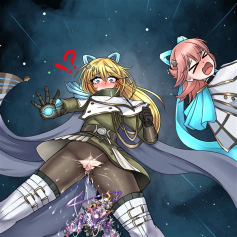 Rule 34 2girls Duel Monster Exosister Elis Exosister Kaspitell Exosister Mikailis Exosister