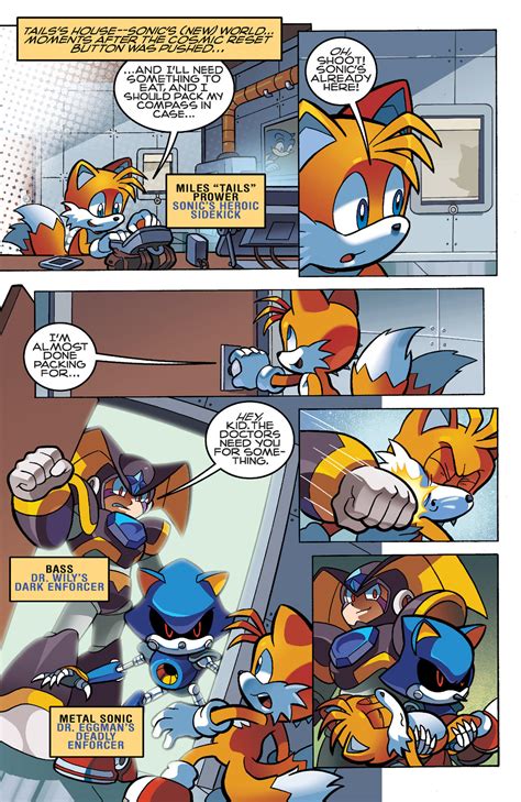 Sonic And Mega Man Page 13 By 1thdoctothetimehog On Deviantart