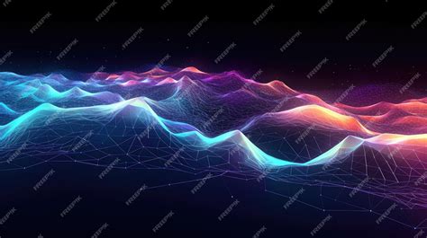 Premium Ai Image Data Dataflow Convergence Representation
