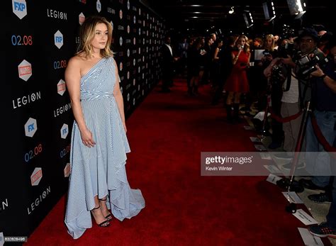 Actress Rachel Keller Arrives At The Premiere Of Fxs Legion At The
