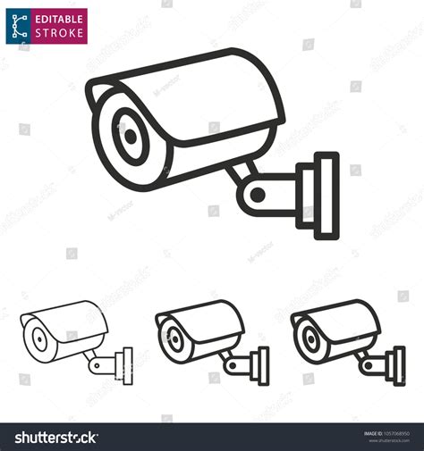 27303 Cctv Monitoring Icon 이미지 스톡 사진 및 벡터 Shutterstock