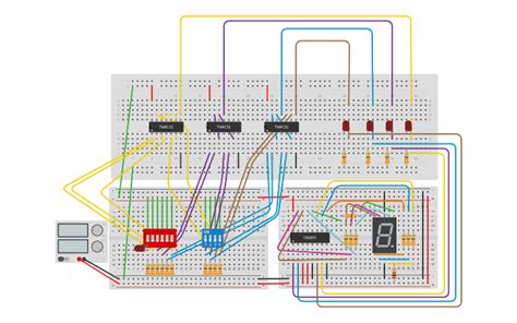 Circuit Design Decodificador E Codificador Bcd Francisco Tinkercad