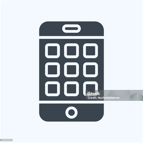 아이콘 응용 프로그램 통신 기호와 관련이 있습니다 글리프 스타일 심플한 디자인 편집 가능 간단한 일러스트레이션 감정에 대한 스톡 벡터 아트 및 기타 이미지 Istock