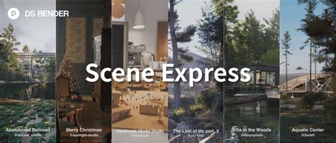 Descarga Gratuita De Archivos De Renderizado De D5 Scene Express