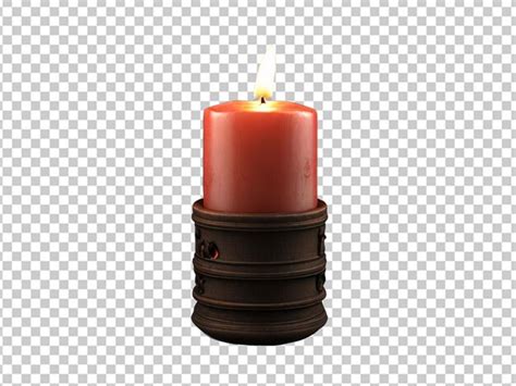 Premium Psd 3d Candle
