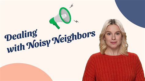 How To Deal With Noisy Neighbors Youtube