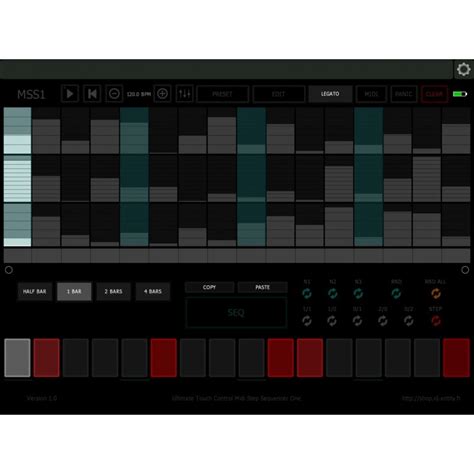 Lemur Midi Step Sequencer One