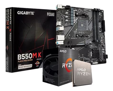 Kit Upgrade Amd Ryzen G Placa M E Chipset B M K