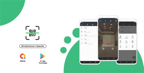 qr code scanner and generator admob in app purchases gplcode