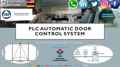 Automatic Door Control System Using PLC With Step By Step Ladder Logic Programming PLC