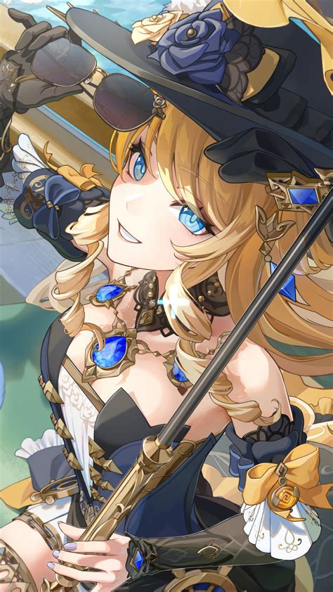 Navia Genshin Impact K N Wallpaper Iphone Phone