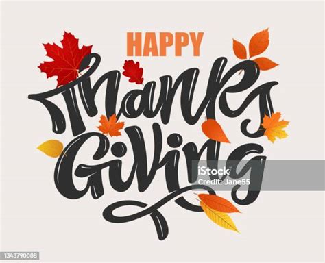 감사를 드립니다 손으로 그린 추수 감사절 문자 타이포그래피 포스터 엽서 아이콘 로고 또는 배지에 대한 질감 배경에 축하 텍스트 해피 추수 감사절 벡터 빈티지 스타일 서예