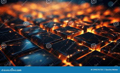 Grid Symphony Minimalist Elegance Stock Image Image Of Simplicity
