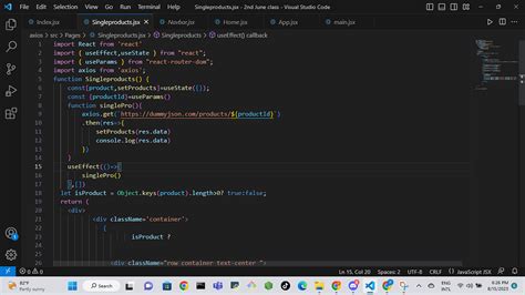 Making Use Of Useparams To Get Details Of Specific Product By