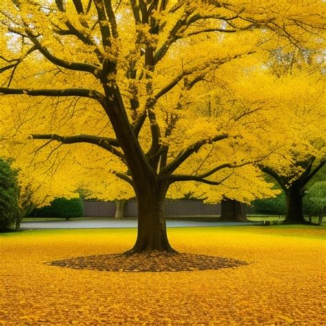 Premium AI Image Flowering Tree