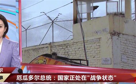 又一国爆发战争！毒枭越狱带动大骚乱！厄瓜多尔进入紧急状态！ S1观察家 S1观察家 哔哩哔哩视频