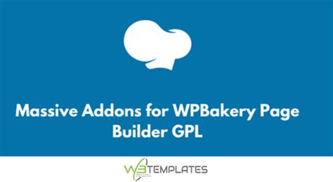 Massive Addons For Wpbakery Page Builder Gpl V2481 W3templates