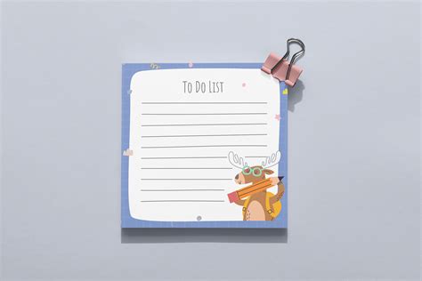 Notes Memo To Do List Template Sample Project On Behance