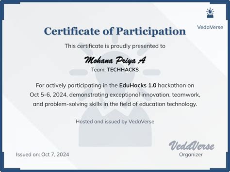 Eduhacks Vedaverse Hackathon Innovation Ai Academiaindustrygap