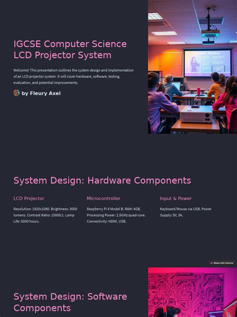 igcse computer science lcd projector system pdf usability raspberry pi