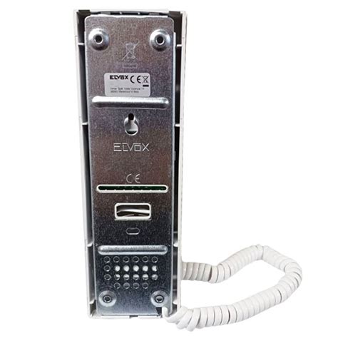 Elvox Digibus Wall Intercom 2 Additional Buttons White