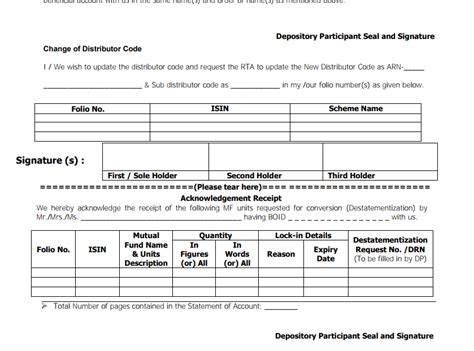 How Do I Fill Up The Mutual Fund Dematerialization Form