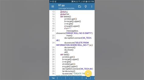 Python Gui In Android Pydroid3 Python Pythonprogramming Termux