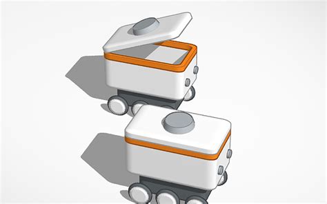 3d Design Робот доставка Delivery Robot Tinkercad