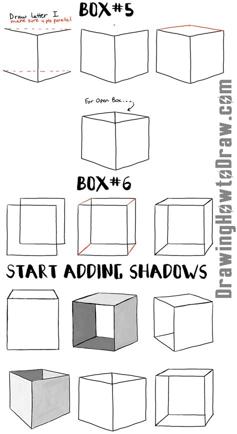 How To Draw A Cube Step By Step