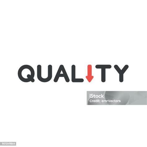아래로 이동 화살표와 품질의 평면 디자인 스타일 벡터 개념 1위에 대한 스톡 벡터 아트 및 기타 이미지 1위 개념 개념