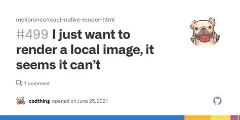 I Just Want To Render A Local Image It Seems It Cant · Issue 499 · Meliorencereact Native