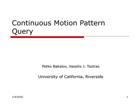 Ppt Spatio Temporal Pattern Query In Streaming Data Efficient