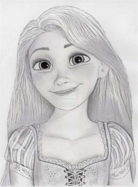 How To Draw Rapunzel And Pascal From Tangled With Easy Step By Step Tutorial Artofit