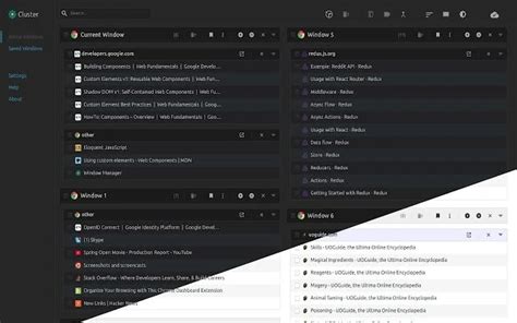 Best Alternatives To Cluster Tab Manager For Chrome