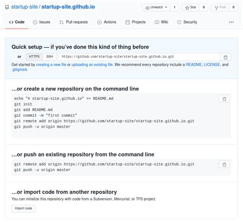 how to upload your startup website to github pages designmodo help