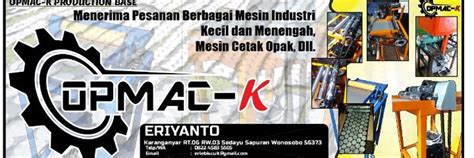 mesin opak opmac k opmac k twitter
