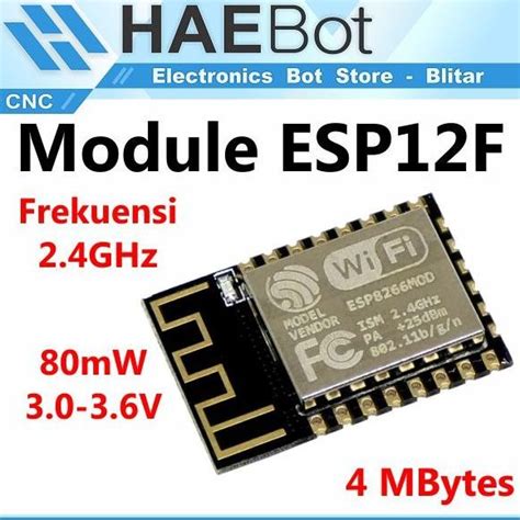 Jual Ebs Esp12 Esp12f Wifi Module Wireless Esp8266 Iot Board 4 Mb Mcu