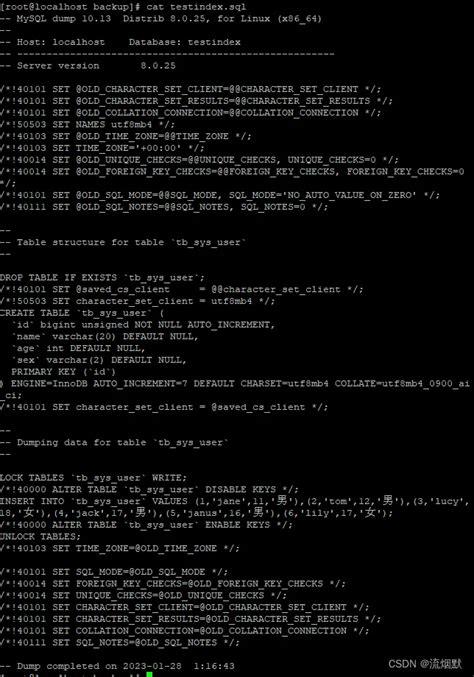 Mysql中的数据备份与还原导出导入实践总结 阿里云开发者社区
