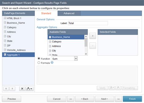 Totals And Aggregations Caspio Online Help