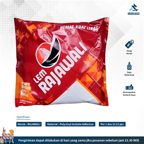 Jual Lem Rajawali Putih 1 Dus Isi 12 Pcs Plamir Dinding Interior