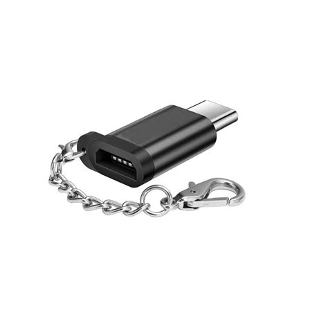 Micro USB USB C Sovitin Musta Gigantti Verkkokauppa