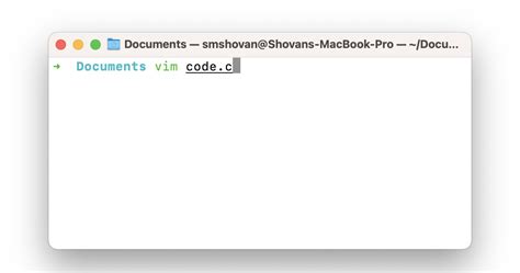 Vim Code Editor Commands