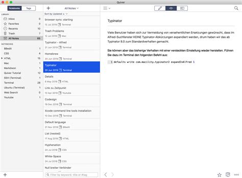 Notebooks Have Been Deleted Issue HappenApps Quiver GitHub