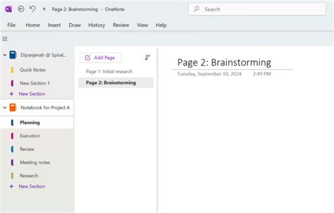 How To Organize OneNote For Project Management At Work