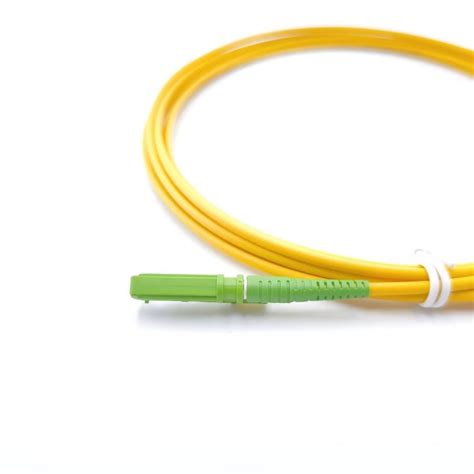 E2000apc To E2000apc Simplex Os2 Singlemode Fiber Patch Cable