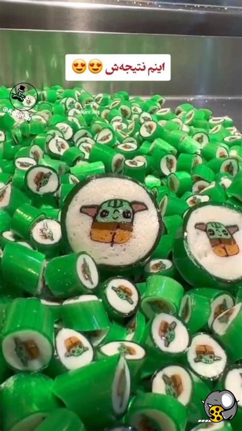 ببینید تبدیل نقاشی دلخواه مشتری به پاستیل یا آب‌ نبات فیلو